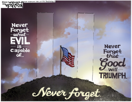 Cartoon: Never Forget