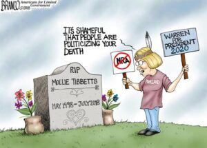 Cartoon: Politicizing Mollie