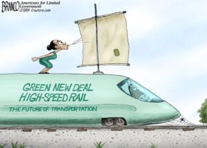 Cartoon: Green means stop