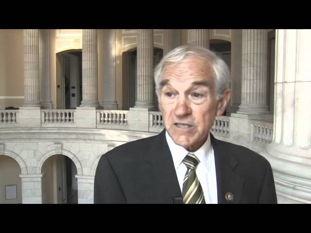 ALG's Exclusive Interview With Rep. Ron Paul On The Federal Reserve