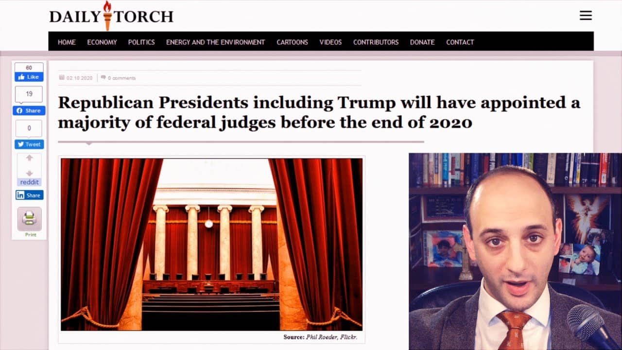 By the end of Trump's first term, Republicans will have appointed a ...