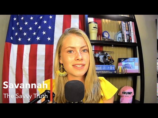 Conservative teen social media star Savannah Lynn gives ALG "the savvy truth"