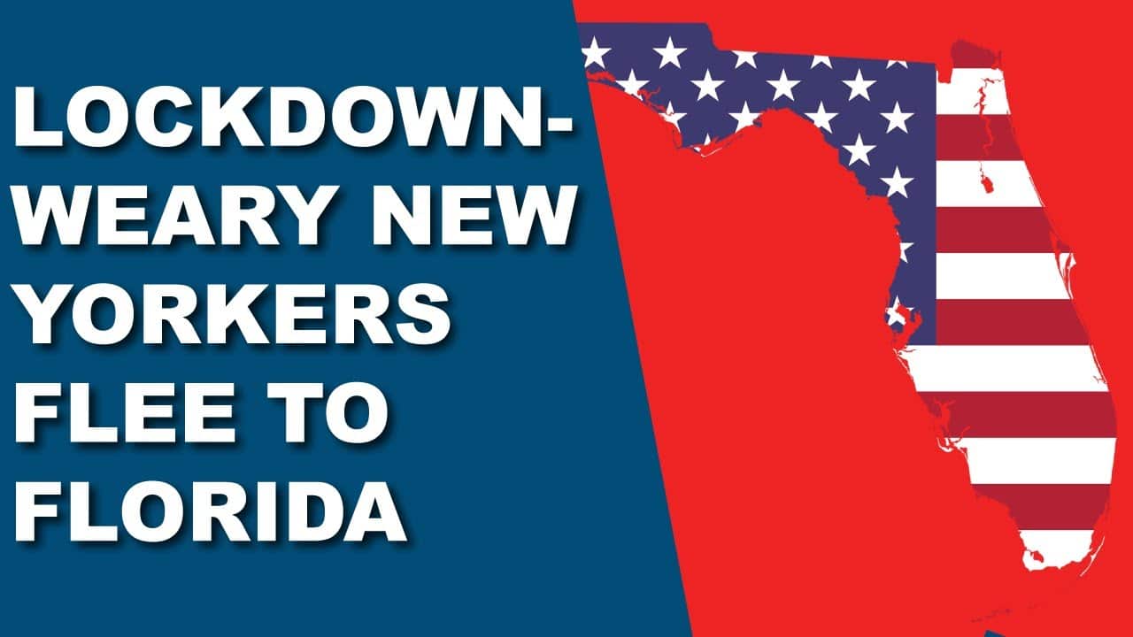 Lockdown-weary New Yorkers Flee to Florida