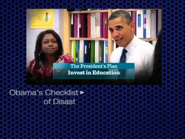 Obama's Ads Look More Like A Checklist of Disasters!