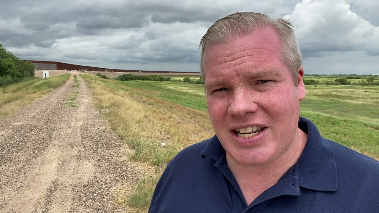 President Donald Trump visiting the border, he's back on the road and ...