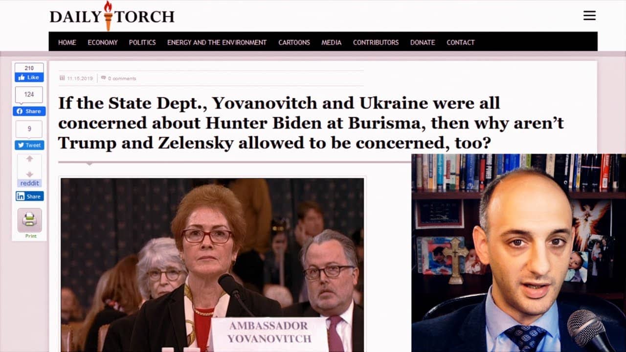 The State Dept. was concerned about the Bidens & Burisma, so why can't ...