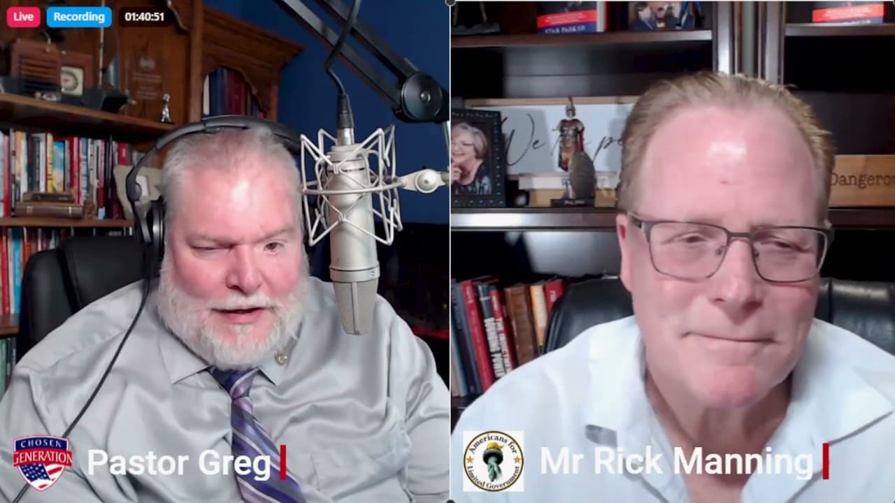 ALG President Rick Manning on Chosen Generation TV with Pastor Greg Young 03/18/24
