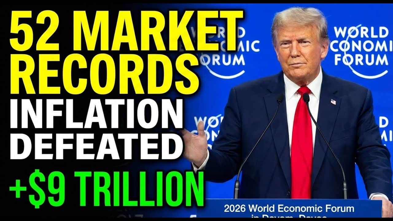 The Great Turnaround: President Trump’s "52 Market Records" Davos Speech